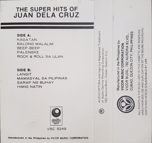 Juan De La Cruz Band - Live & In Concert | Philippine Cassette Archive