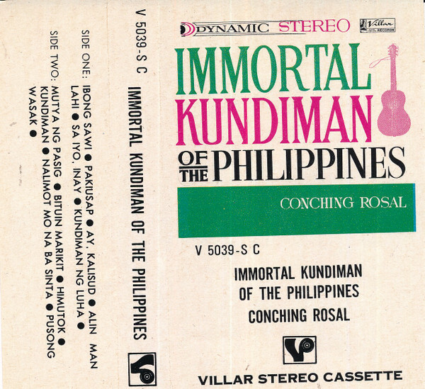Conching Rosal - Immortal Kundiman Of The Philippines | Philippine ...