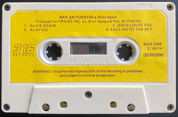 Ray-An Fuentes - Alive Again | Philippine Cassette Archive